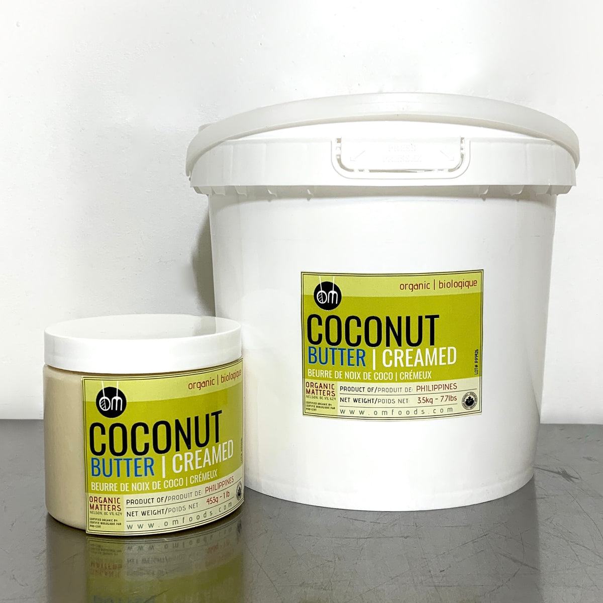 COCONUT BUTTER, creamed, GMO free, cholesterol free, zero trans fats ...