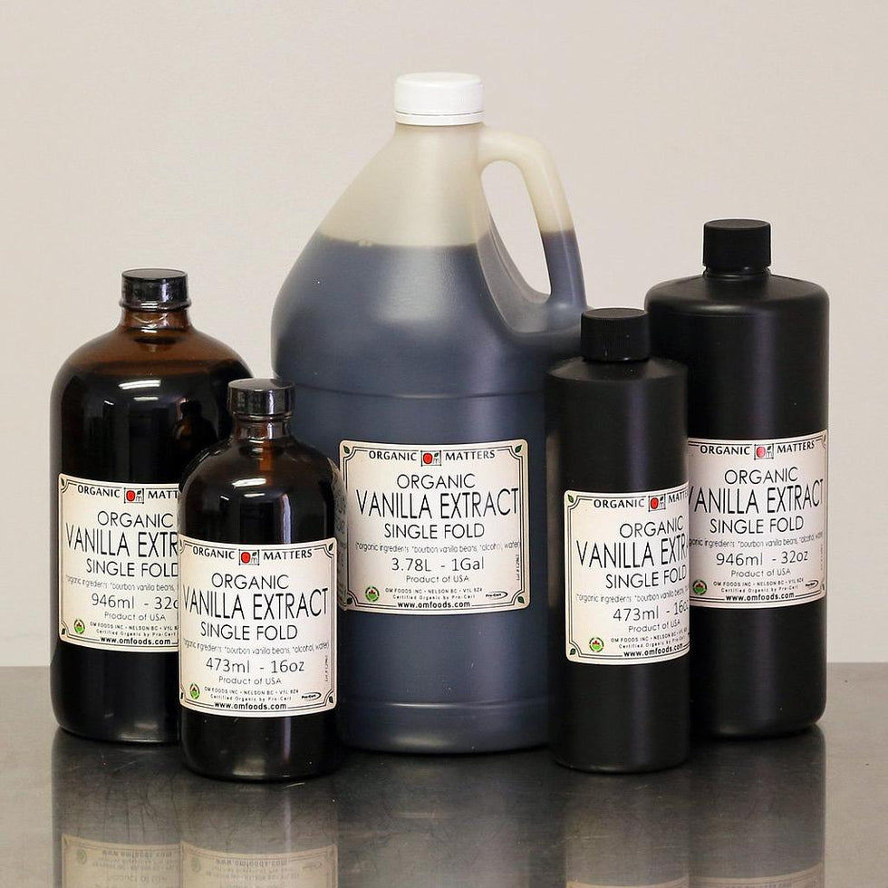 ORGANIC VANILLA EXTRACT, single concentration – Om Foods | Organic Matters